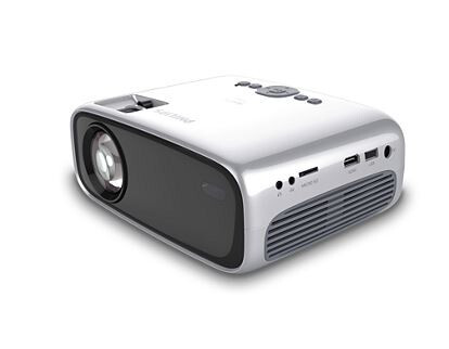 Philips NeoPix Easy Mini-Projektor Pico-Beamer mit 2600 Lumen und WVGA ...