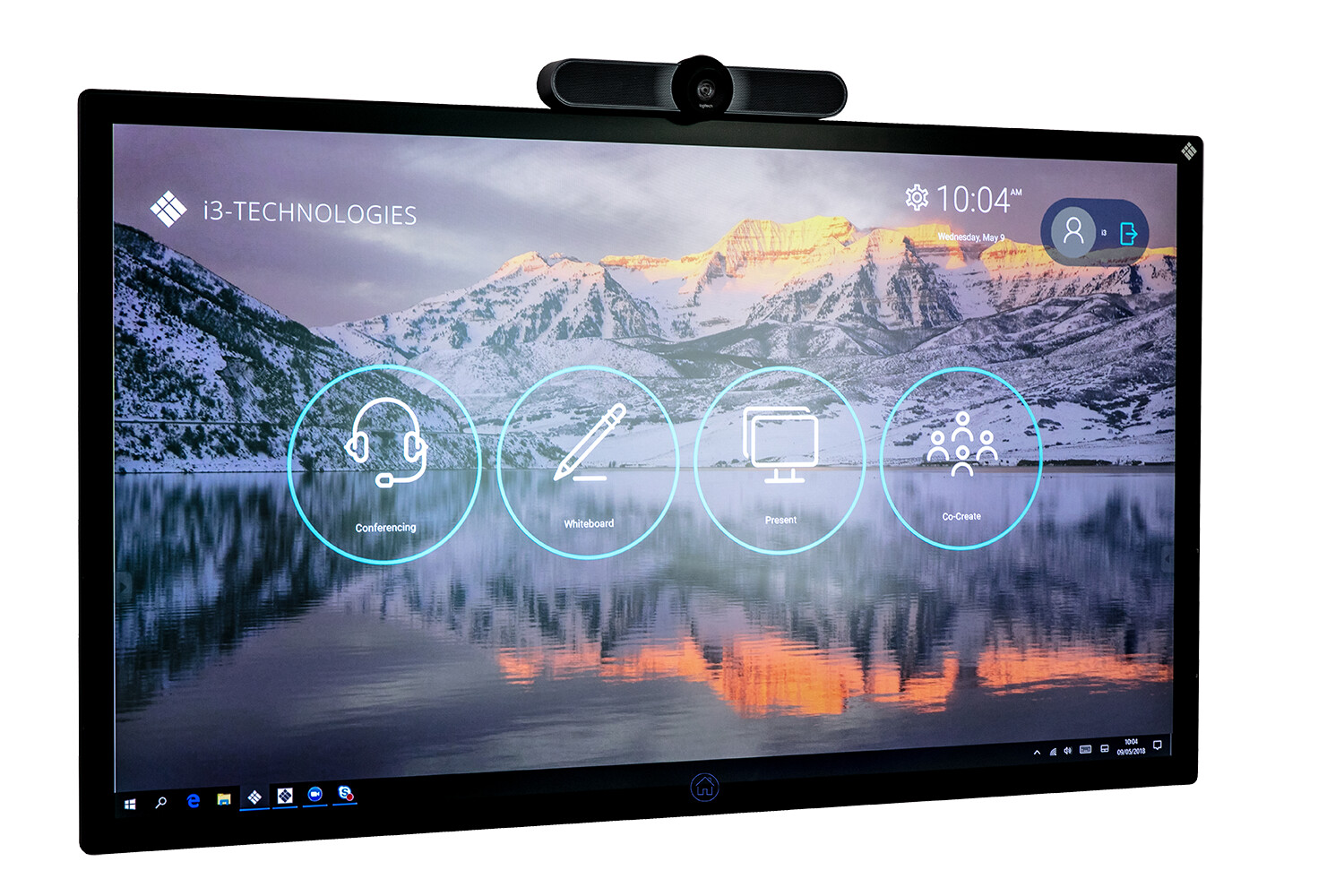 i3-Technologies i3HUDDLE 3.0 + i3HUDDLE 3.0 PC i7 6000 65" Touchscreen ...