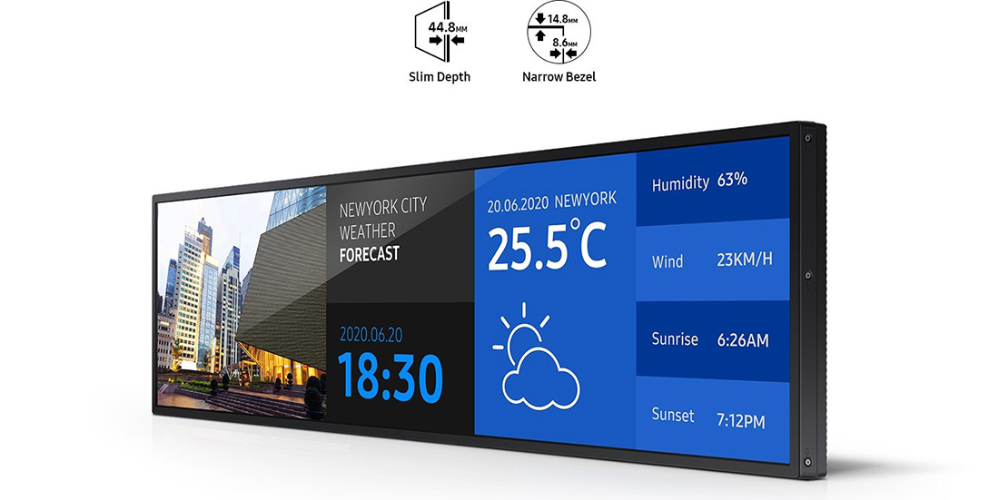 Samsung SH37R-B 37" Digital Signage Display mit Half-Full-HD - | Beamer ...